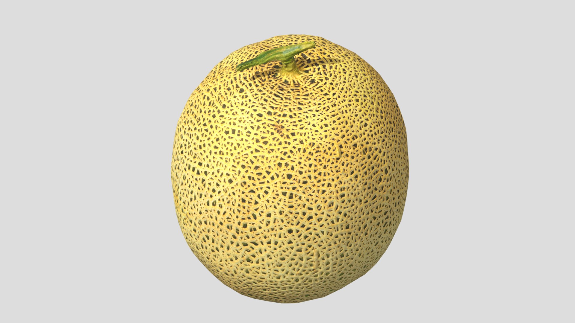 3D Melon 01 Low Poly - TurboSquid 2274119