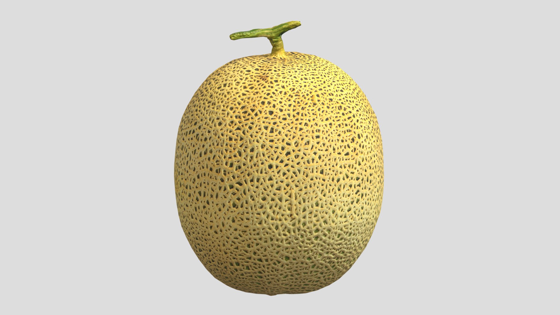 3D Melon 01 Low Poly - TurboSquid 2274119