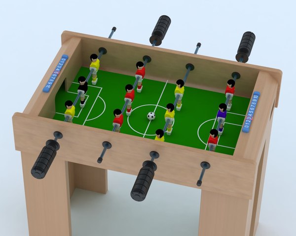 3d model football table