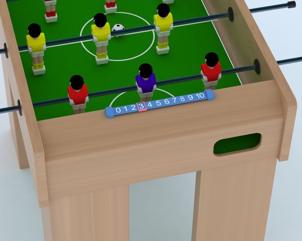 3d model football table