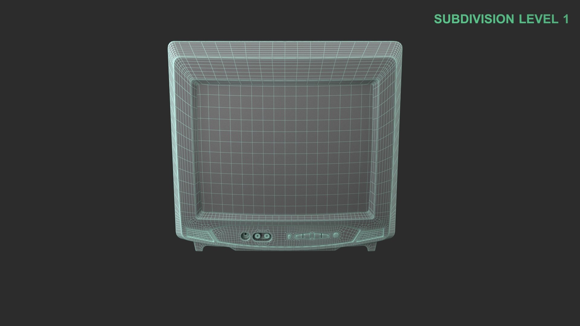 Old Tv 3D Model - TurboSquid 2385377