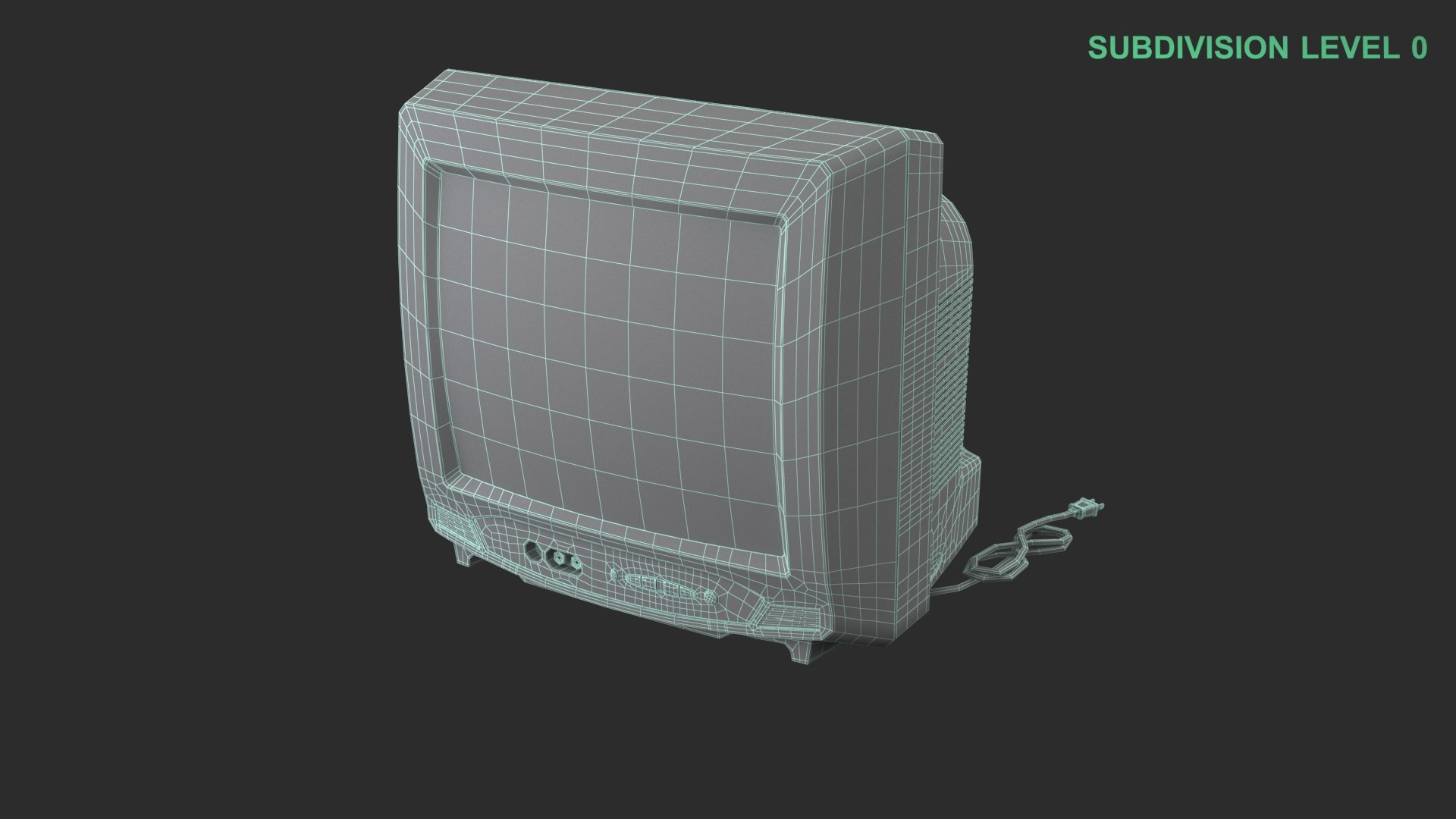 Old Tv 3D Model - TurboSquid 2385377