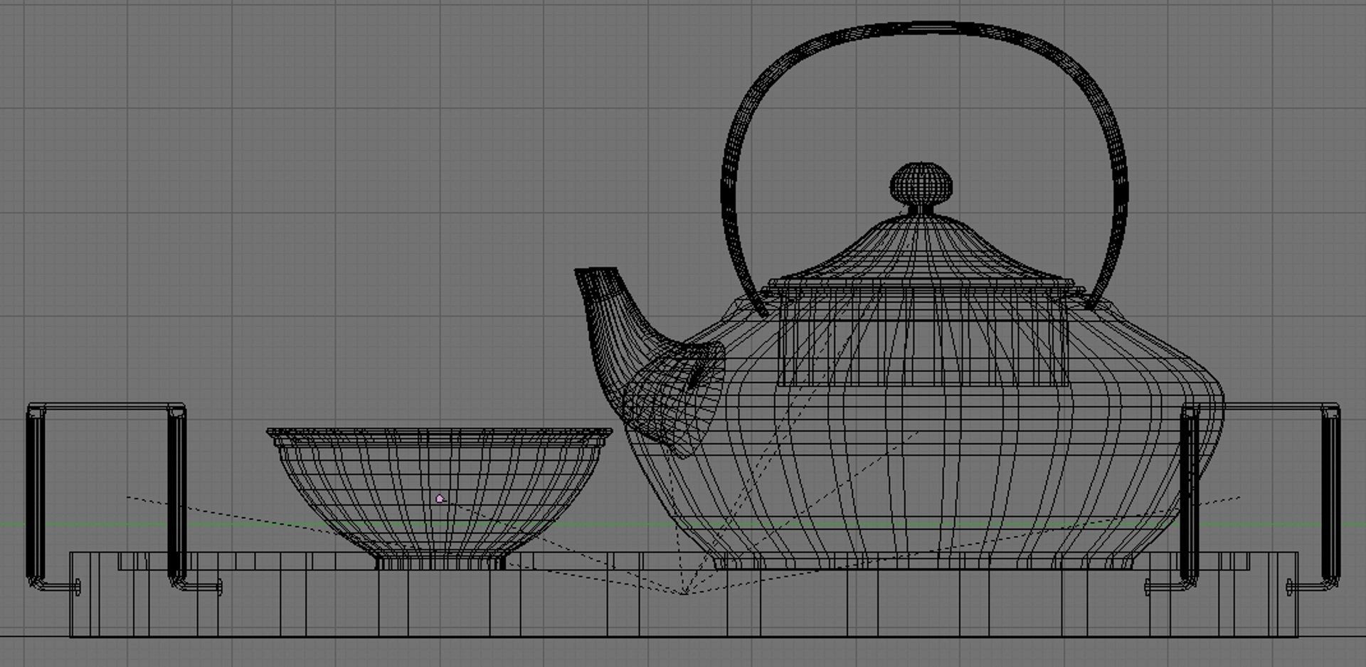 Free Tea Pot 3d Model