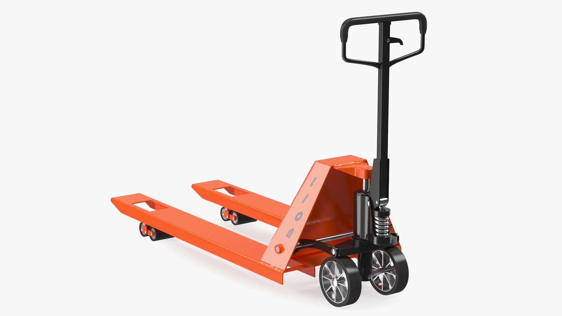 3D Model Premium Hand Brake Pallet Jack Rigged - TurboSquid 2139810