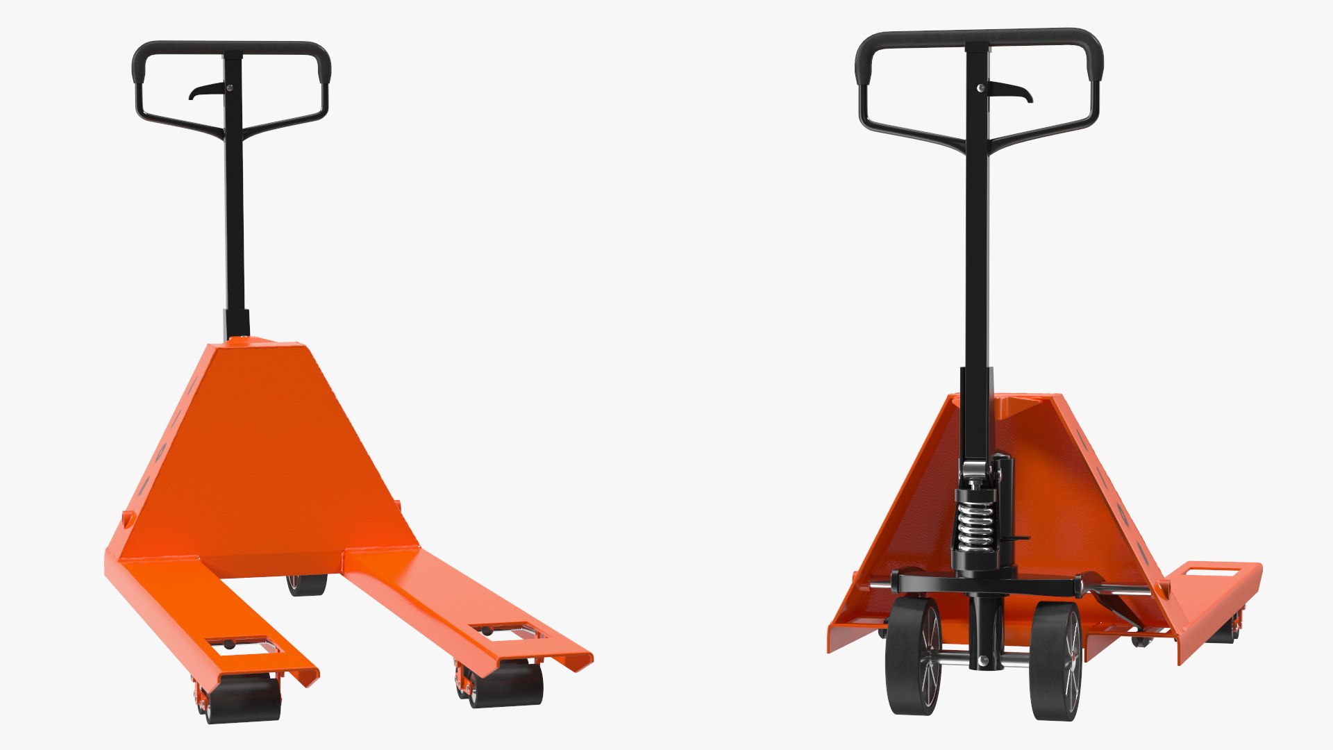 3D Model Premium Hand Brake Pallet Jack Rigged - TurboSquid 2139810