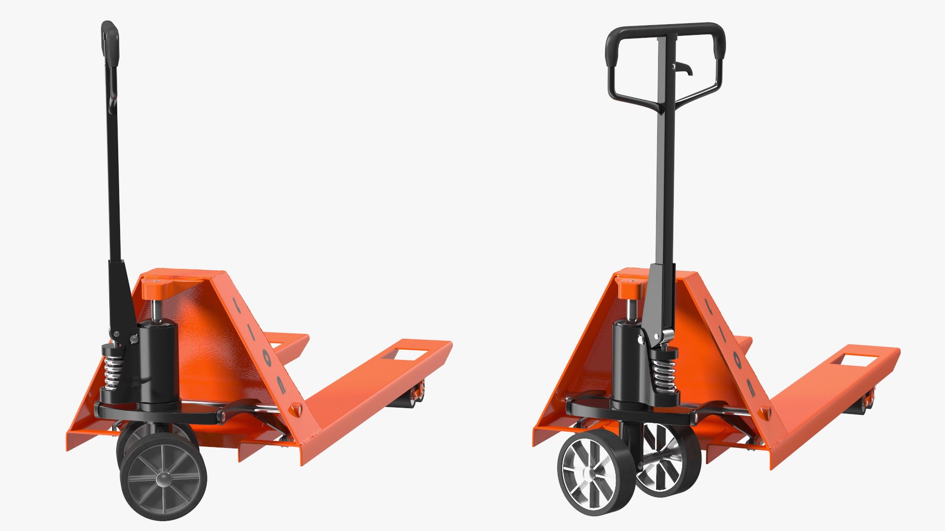 3D Model Premium Hand Brake Pallet Jack Rigged - TurboSquid 2139810