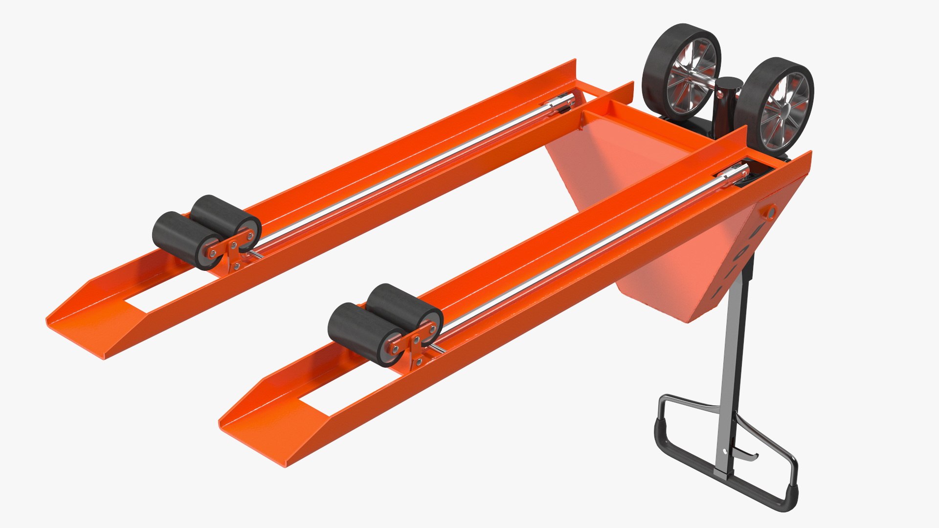 3D Model Premium Hand Brake Pallet Jack Rigged - TurboSquid 2139810