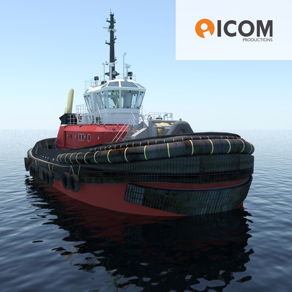 3D Tugboat Models | TurboSquid