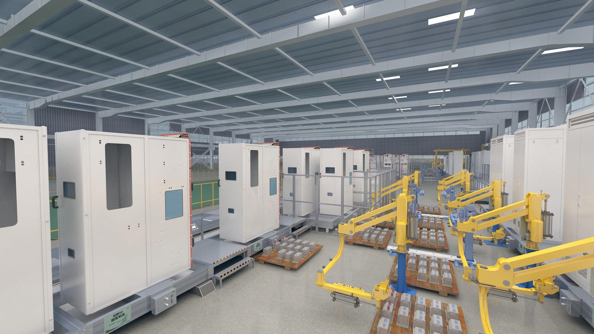 3D Interior Factory Equipment - TurboSquid 1666089