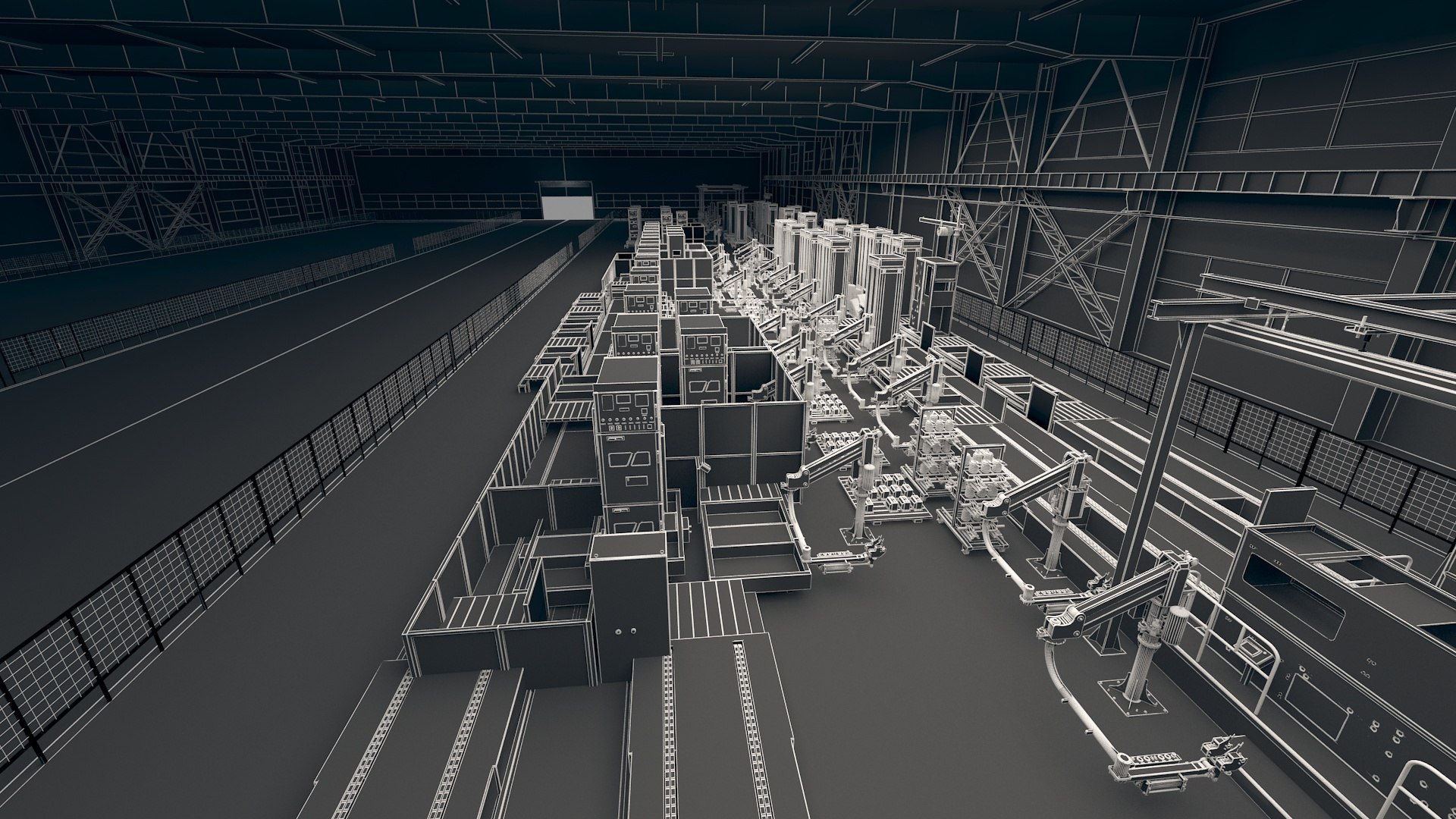 3D Interior Factory Equipment - TurboSquid 1666089