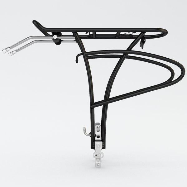 bike rear rack 3d c4d