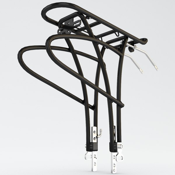 bike rear rack 3d c4d