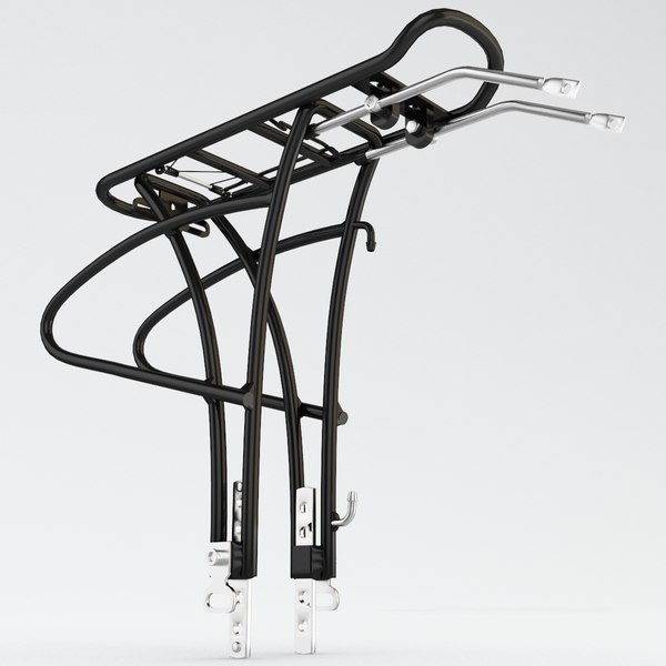 bike rear rack 3d c4d