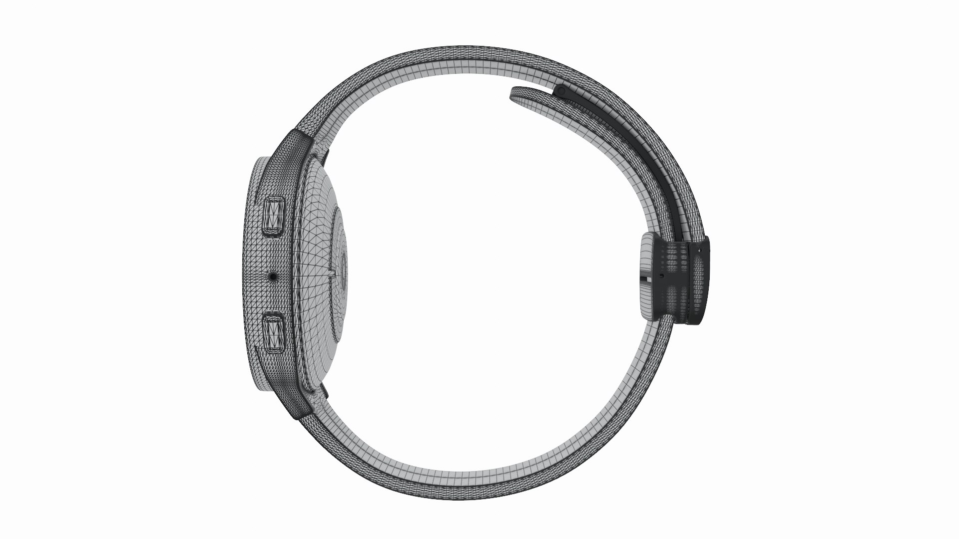 3D Model Samsung Galaxy Watch 5 Pro Black Titanium - TurboSquid 1964293