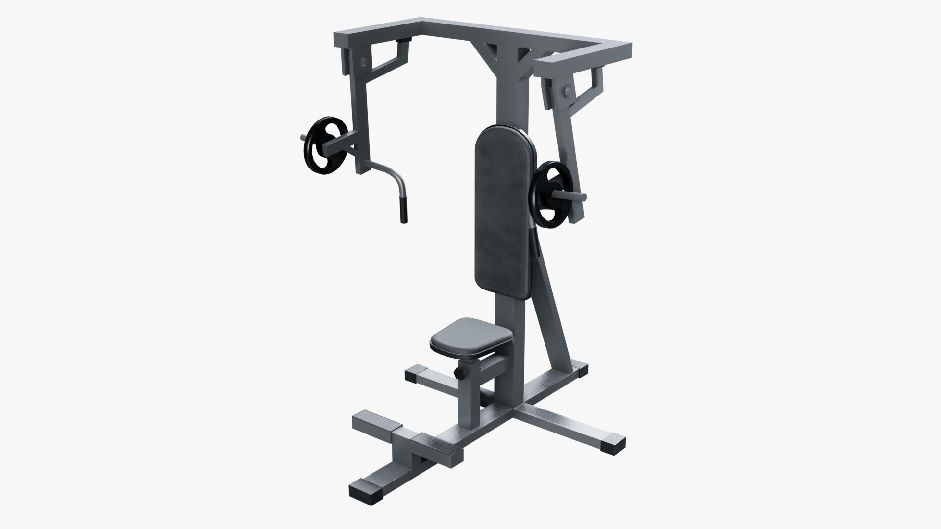 3D Chest Press Machine - TurboSquid 1816522