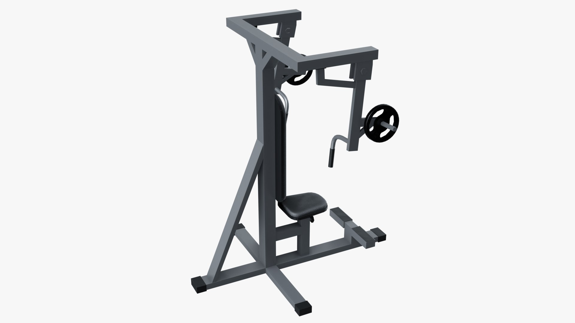 3D Chest Press Machine - TurboSquid 1816522