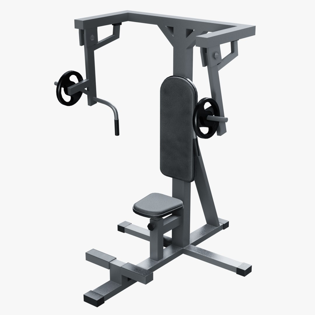 3D Chest Press Machine - TurboSquid 1816522