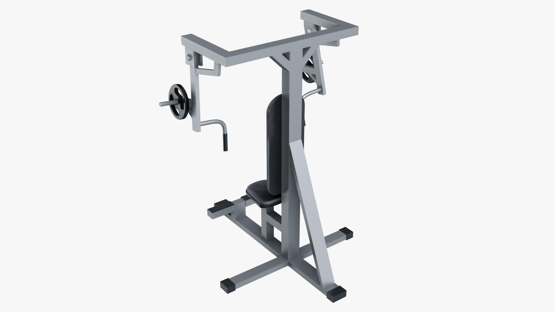 3D Chest Press Machine - TurboSquid 1816522
