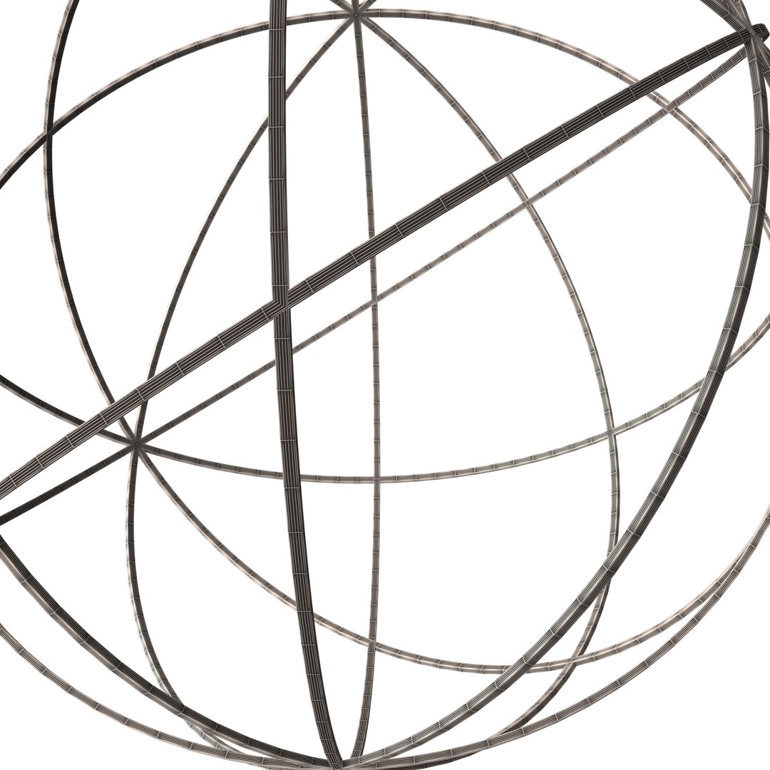 Wireframe Sphere 002 3D Model - TurboSquid 1914281