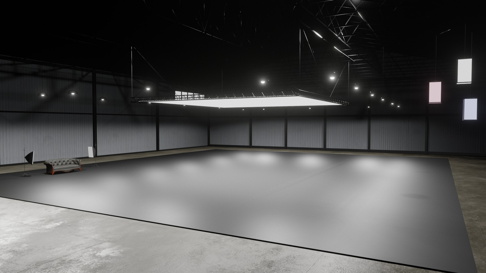 PHOTO STUDIO interior car studio 3D model - TurboSquid 2023518