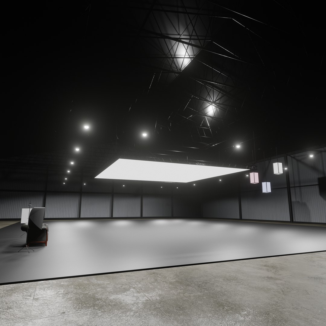 PHOTO STUDIO interior car studio 3D model - TurboSquid 2023518