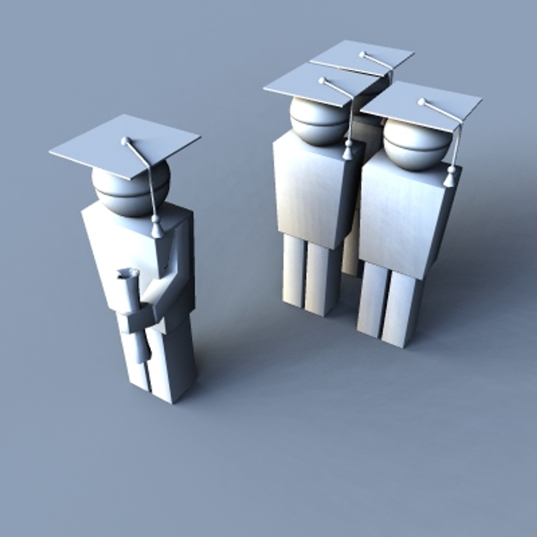 Simple Business Icon 3d 3ds