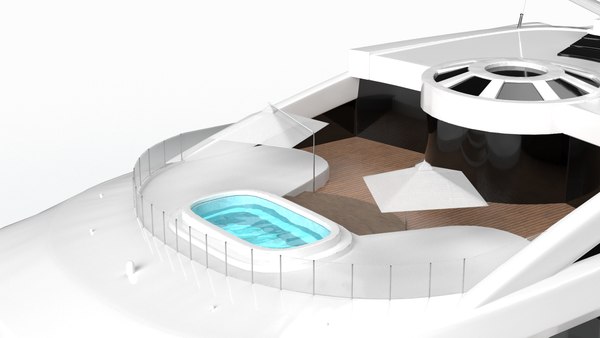 modelo 3d Simulación dinámica del superyate Sharon - TurboSquid 2032234