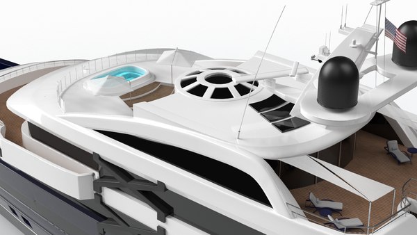 modelo 3d Simulación dinámica del superyate Sharon - TurboSquid 2032234