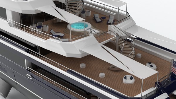 modelo 3d Simulación dinámica del superyate Sharon - TurboSquid 2032234