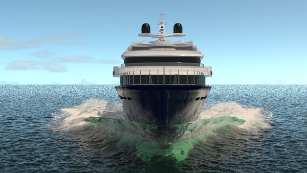 modelo 3d Simulación dinámica del superyate Sharon - TurboSquid 2032234