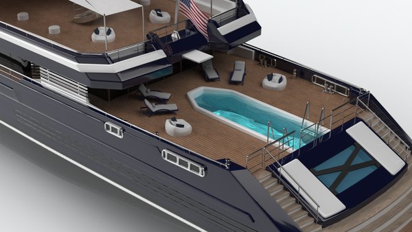 modelo 3d Simulación dinámica del superyate Sharon - TurboSquid 2032234