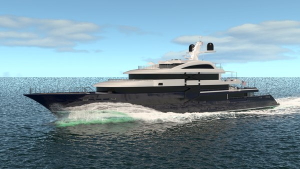 modelo 3d Simulación dinámica del superyate Sharon - TurboSquid 2032234