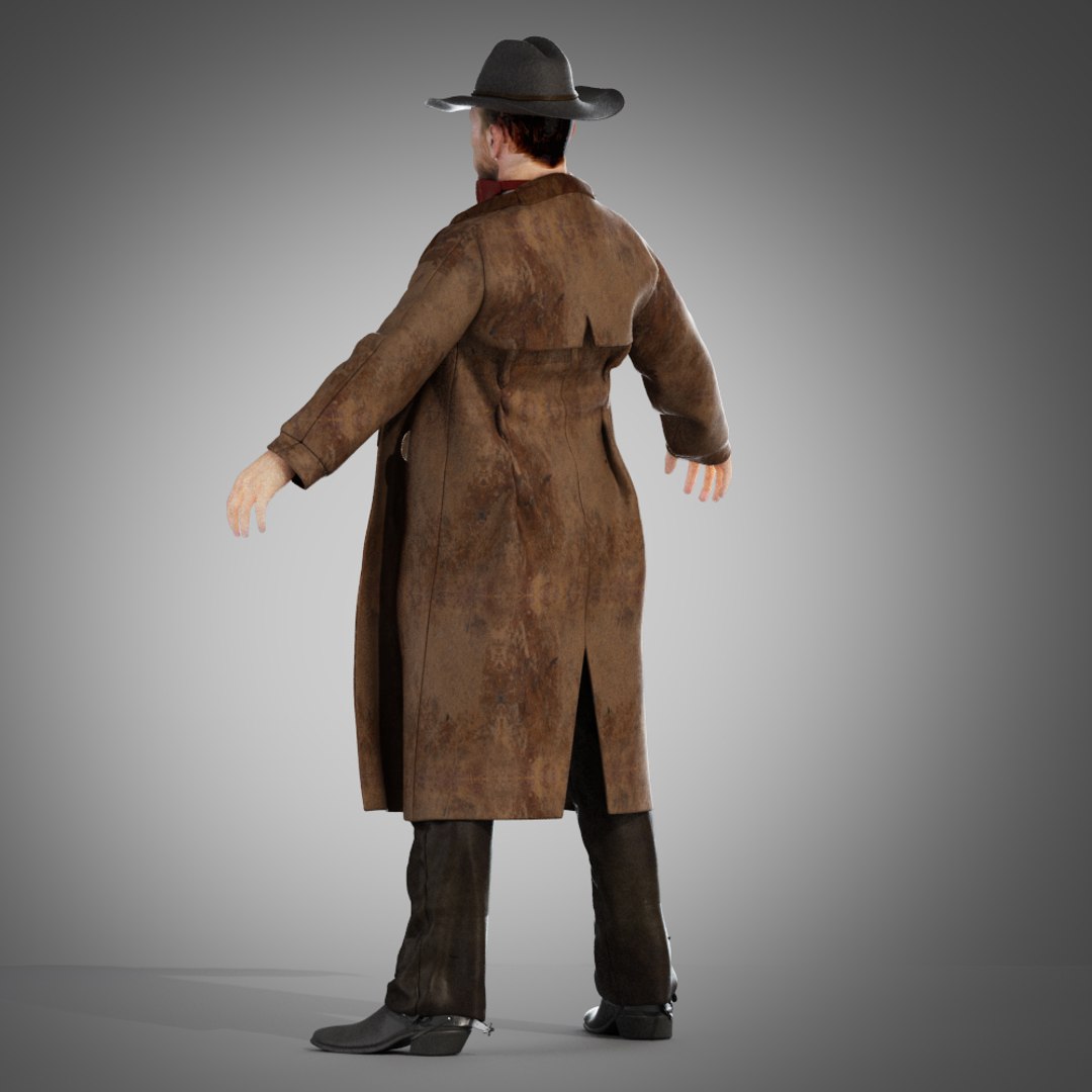 Cowboy Rig 3d Max