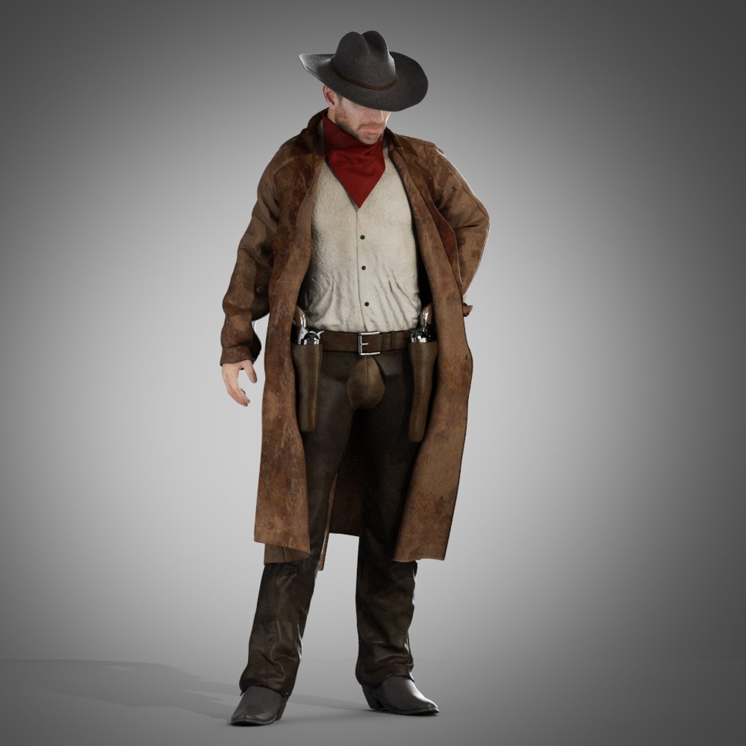 Cowboy Rig 3d Max