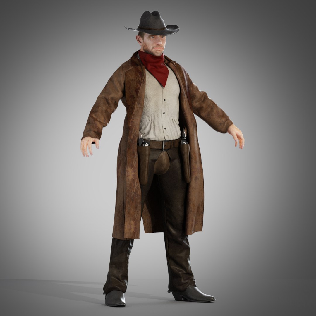 Cowboy Rig 3d Max