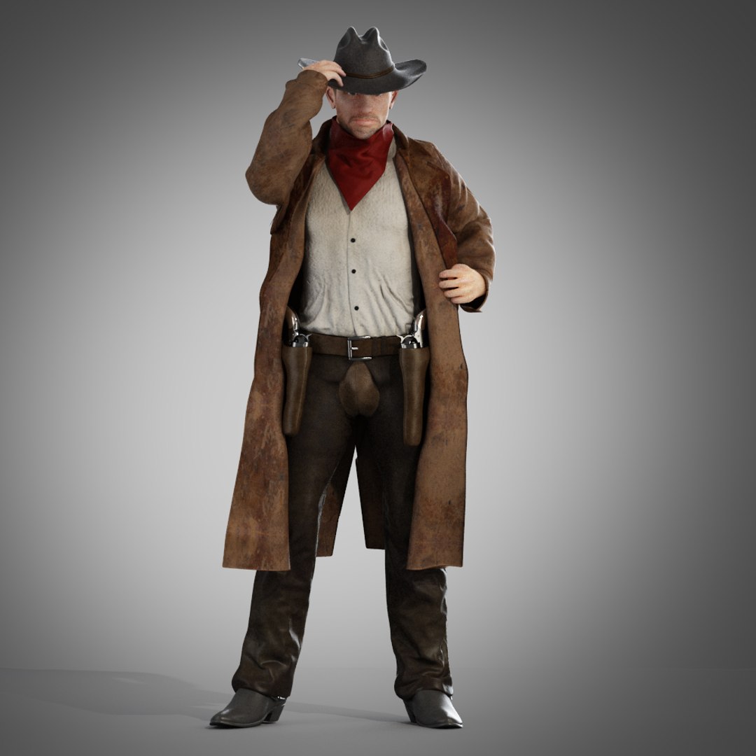 Cowboy Rig 3d Max