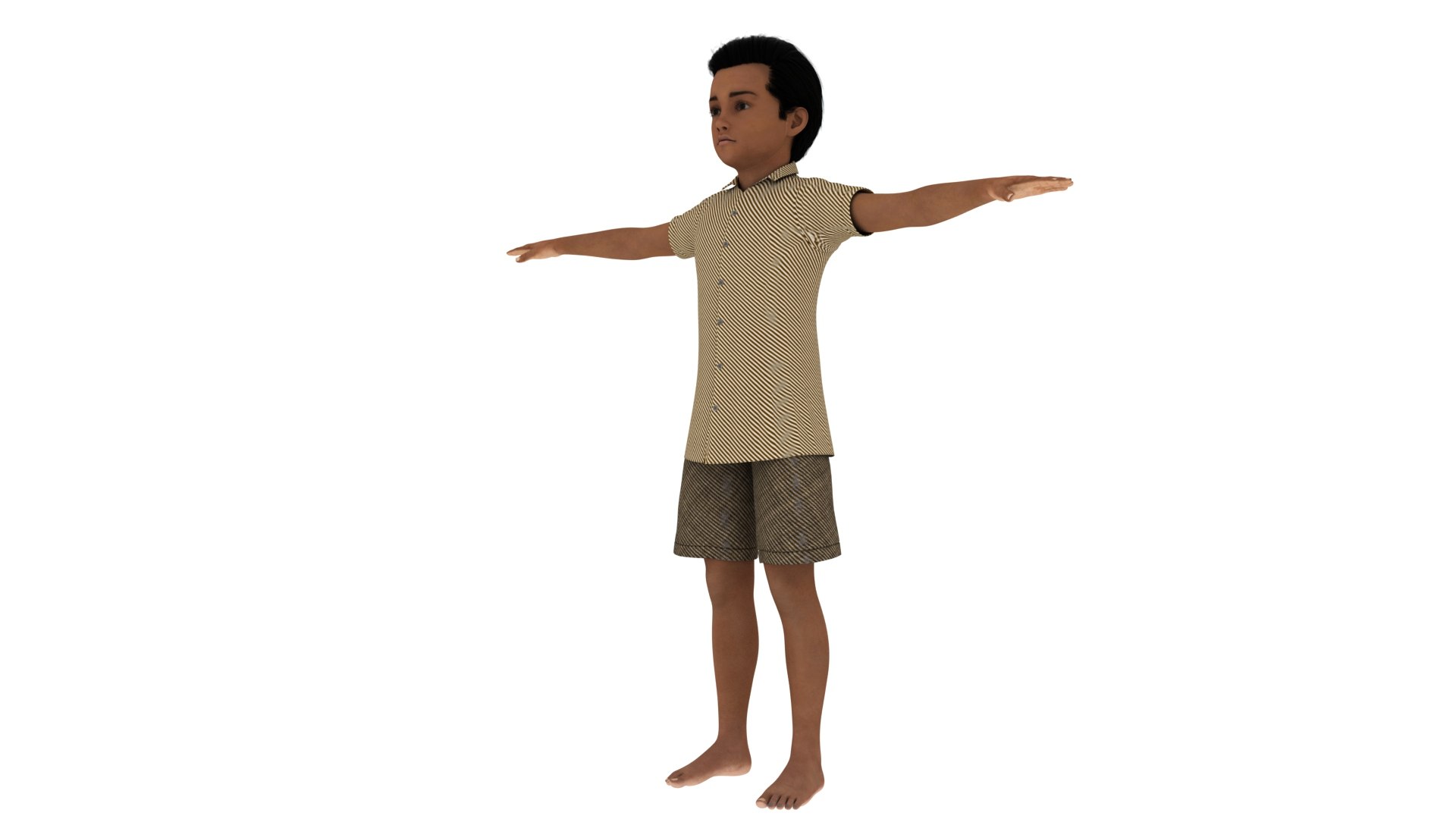 3D Indian Boy Model - TurboSquid 2376786