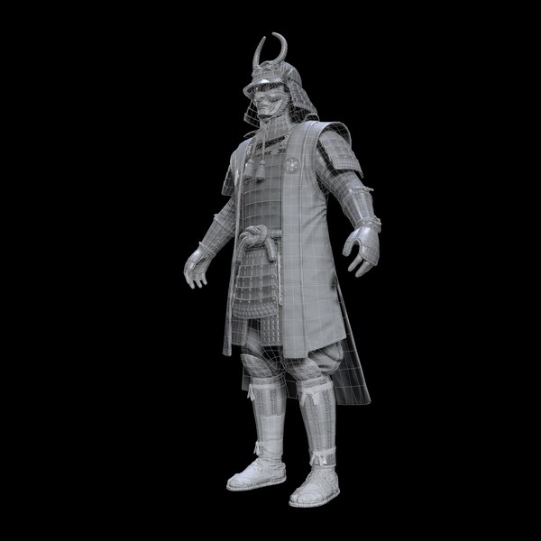 modelo 3d Samurai 3D Character Unity modelo 3D - TurboSquid 1479347