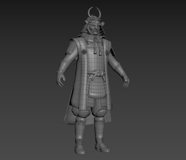 modelo 3d Samurai 3D Character Unity modelo 3D - TurboSquid 1479347