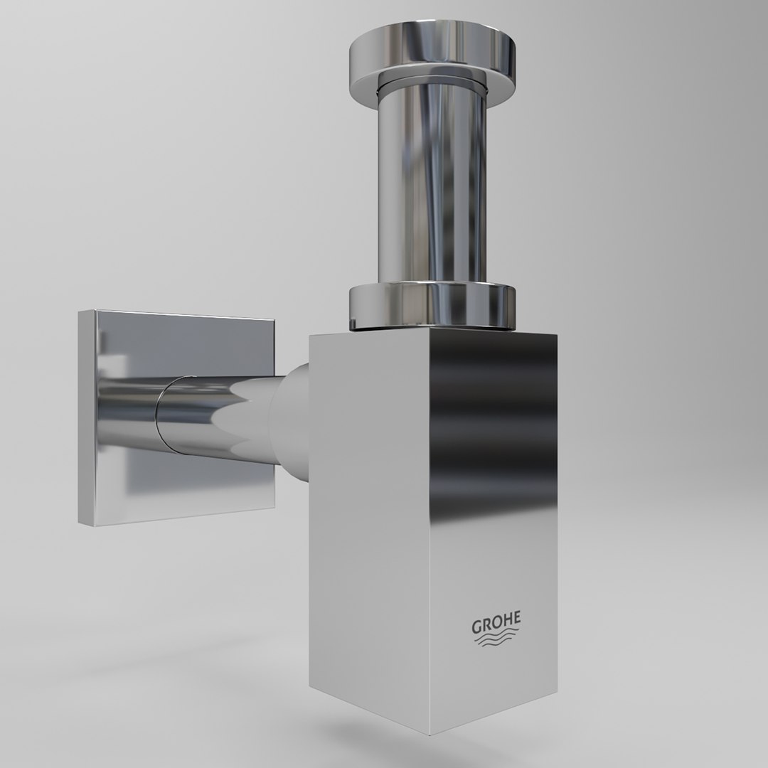 3D model Grohe skin siphon - TurboSquid 1781837