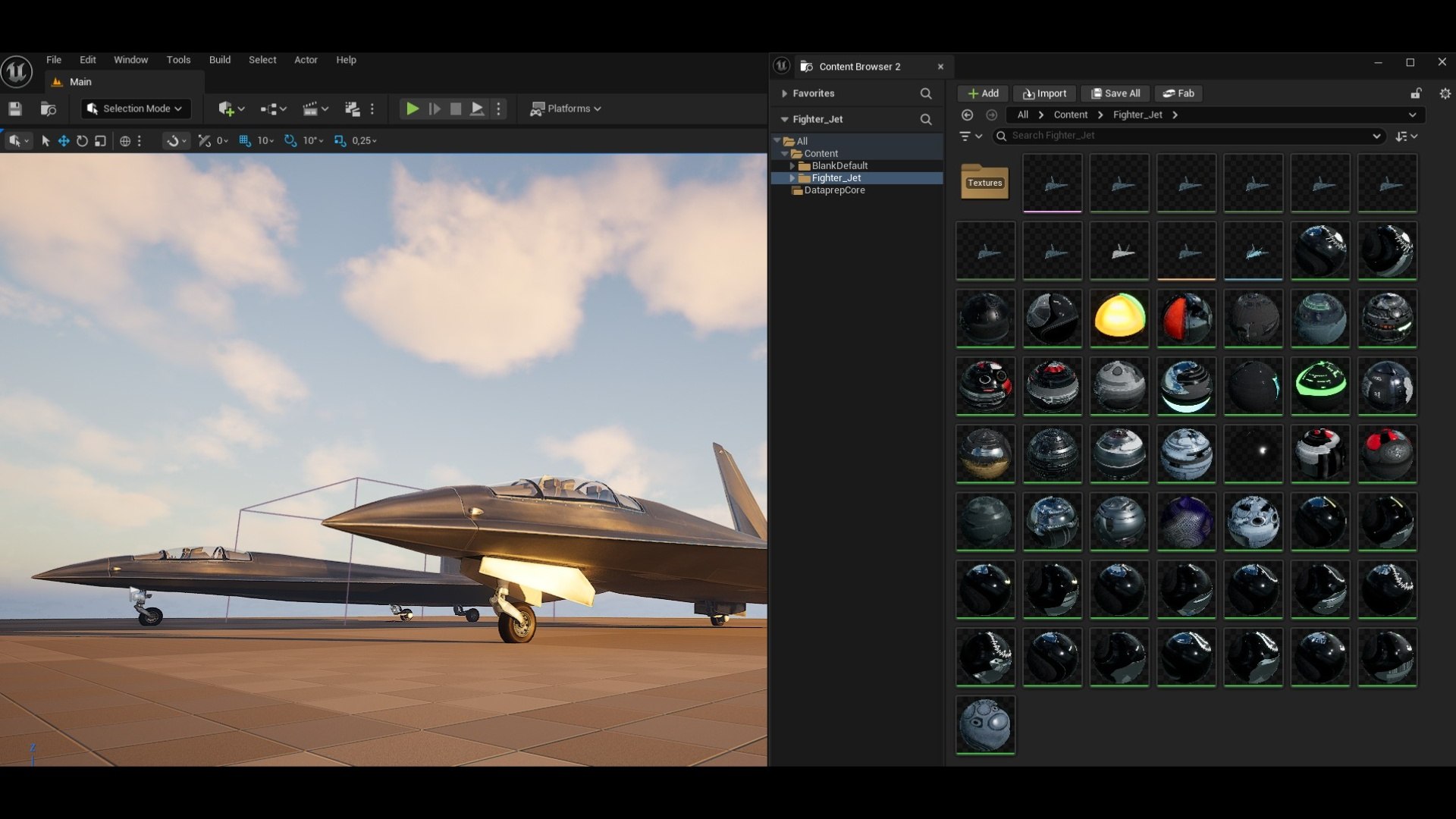 Modern Military Aircraft PBR 3D Model - TurboSquid 2510523