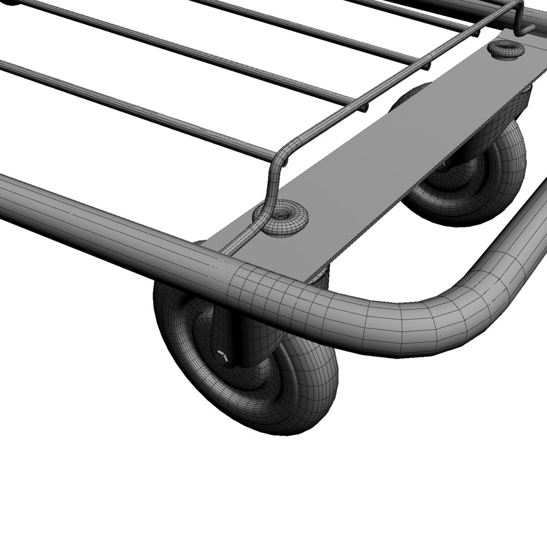 Walmart Shopping Cart 3d Max