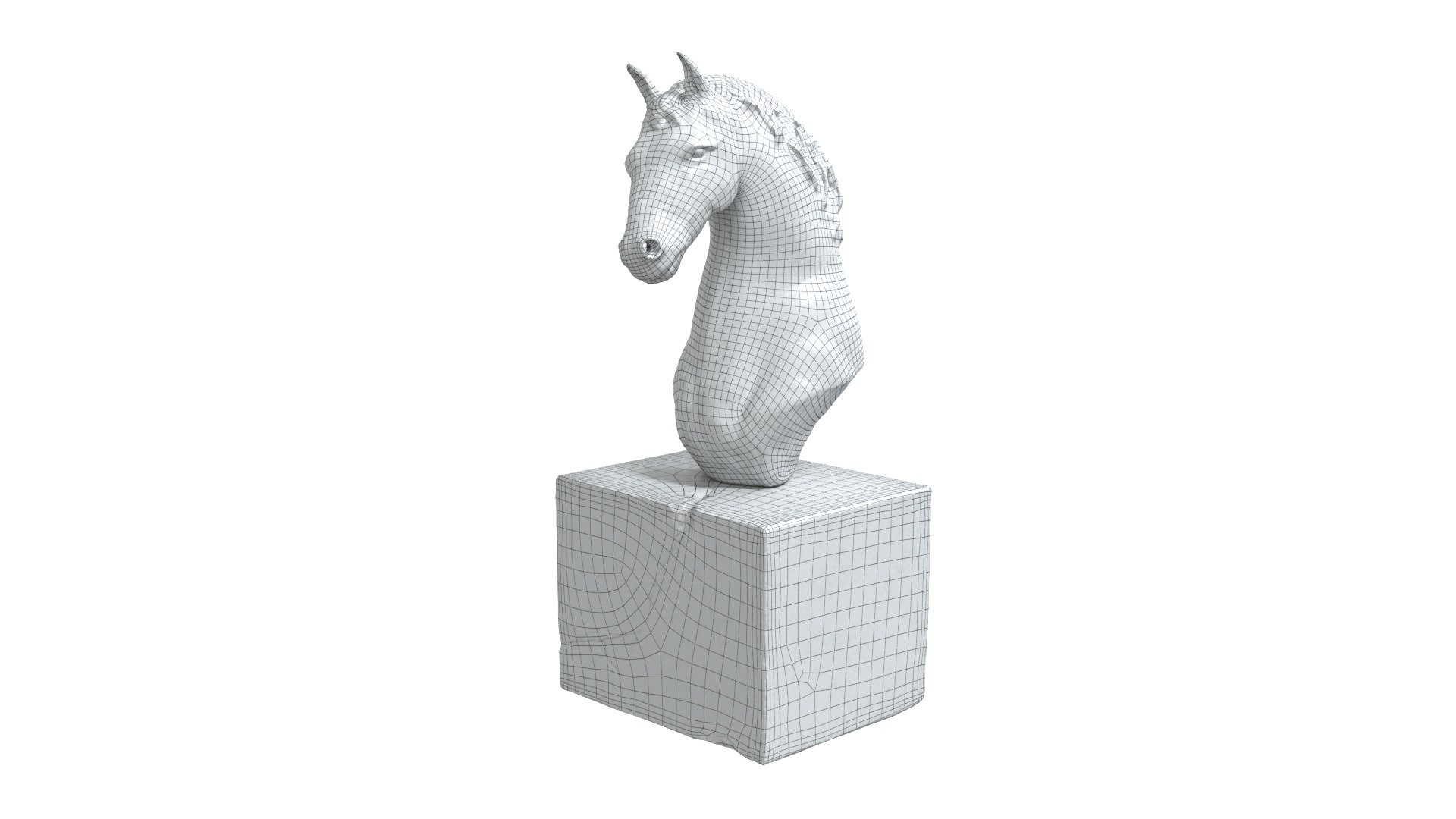 3D Horse Sculpture - TurboSquid 1659249