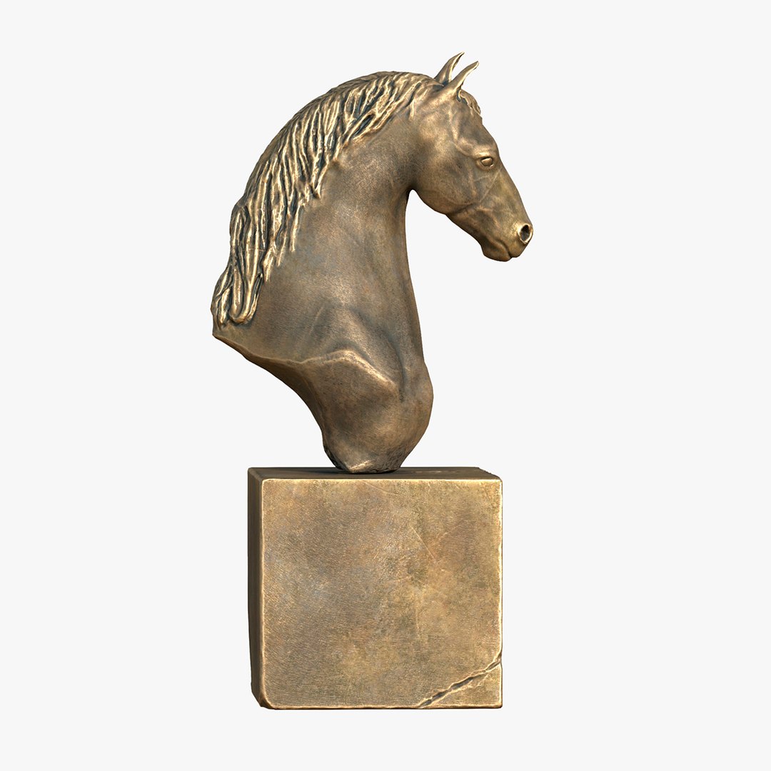 3D Horse Sculpture - TurboSquid 1659249