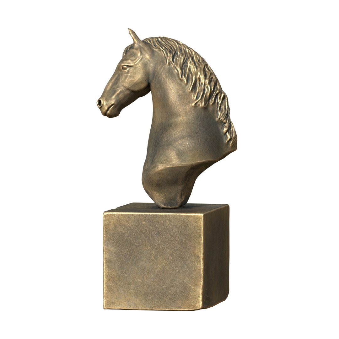 3D Horse Sculpture - TurboSquid 1659249