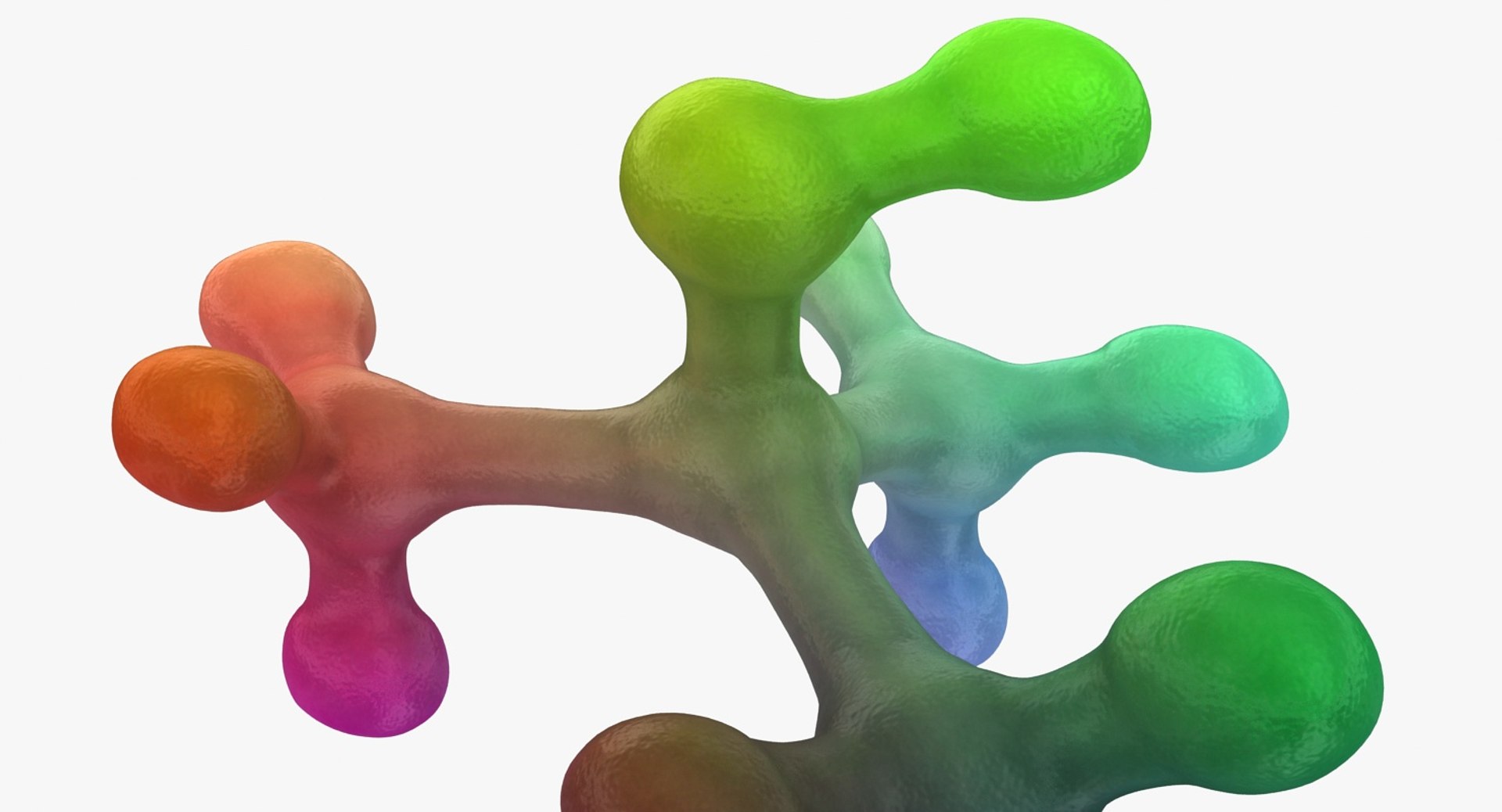 3d Model Tert Butanol 2