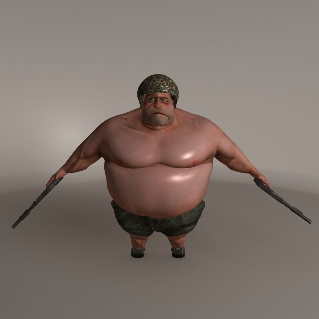 3d Beto - Cartoon Character