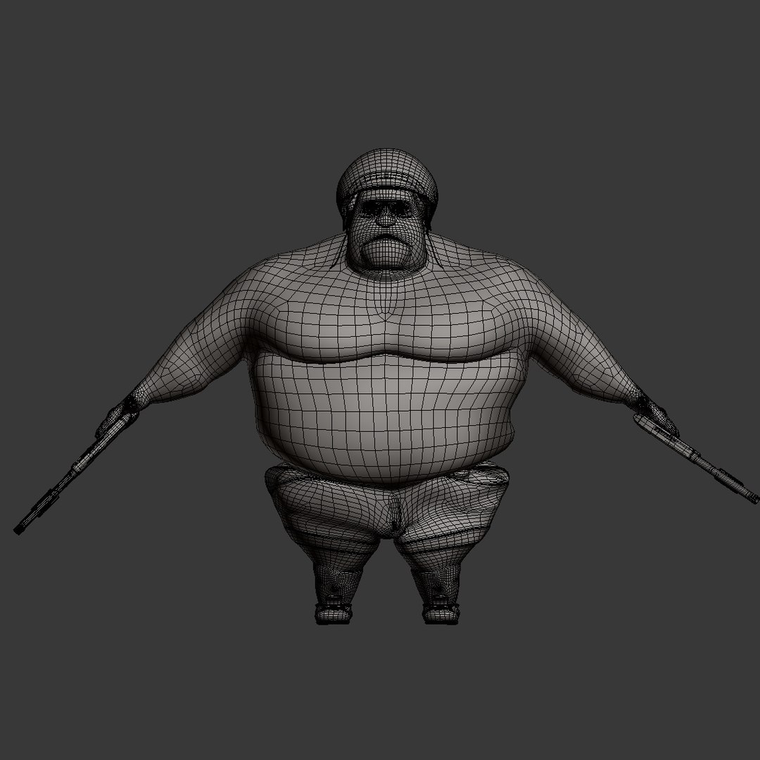 3d Beto - Cartoon Character