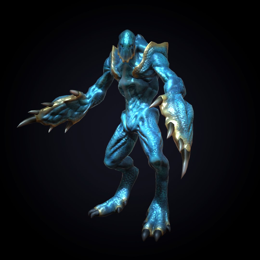 3d model character creature bug