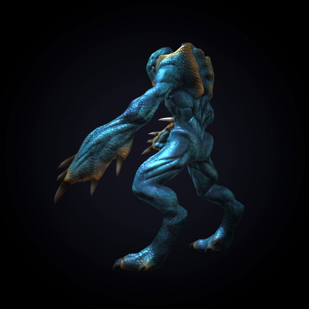 3d model character creature bug